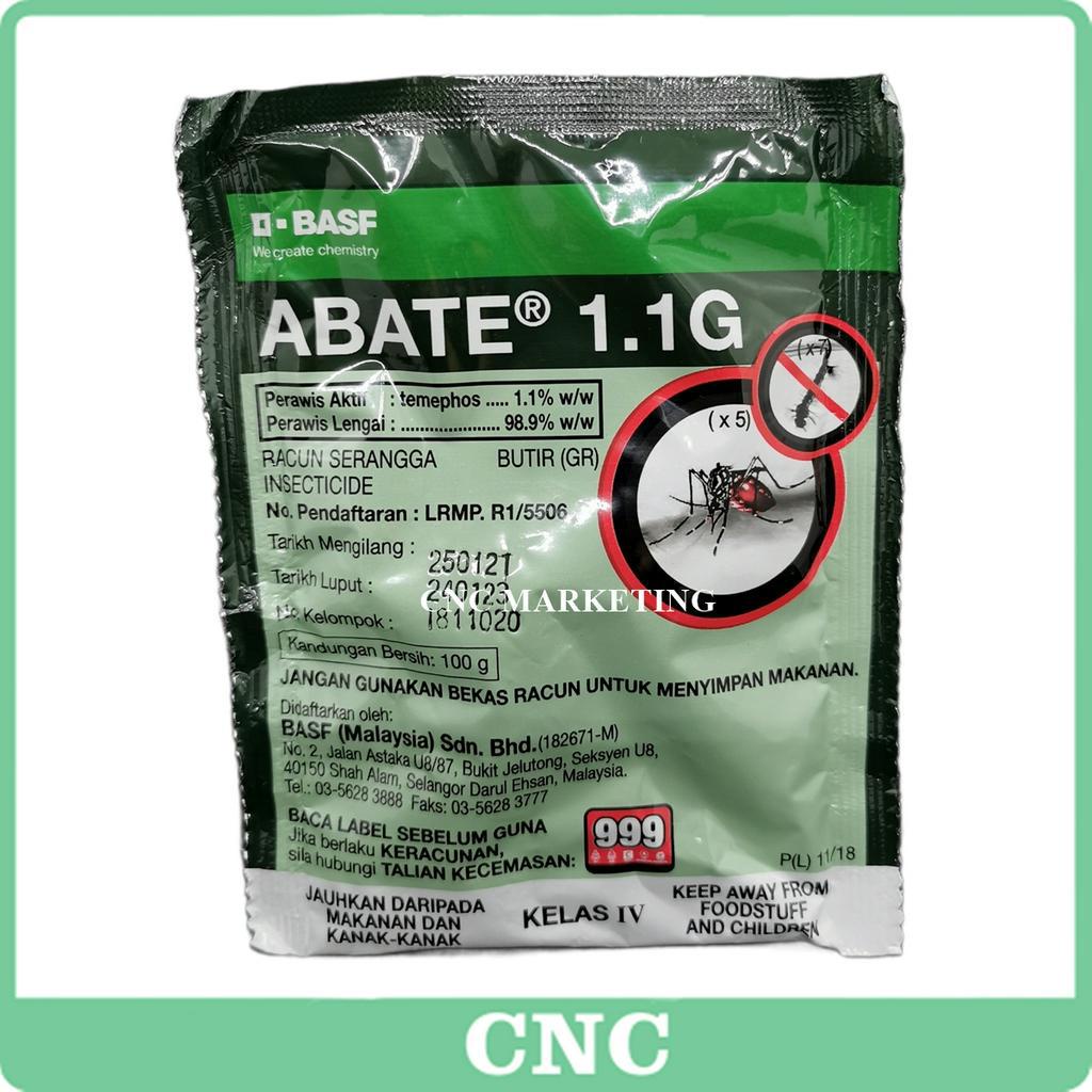 100GM Abate 1.1G BASF Mosquito Larvae Killer Ubat Jejentik Jentik Aedes | Shopee Malaysia