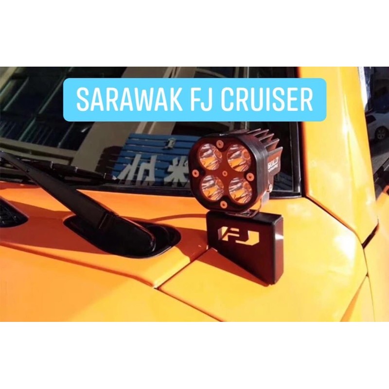 Toyota FJ Cruiser 08-21 Cowl Kit With LED Work Light Combo Set | Shopee ...