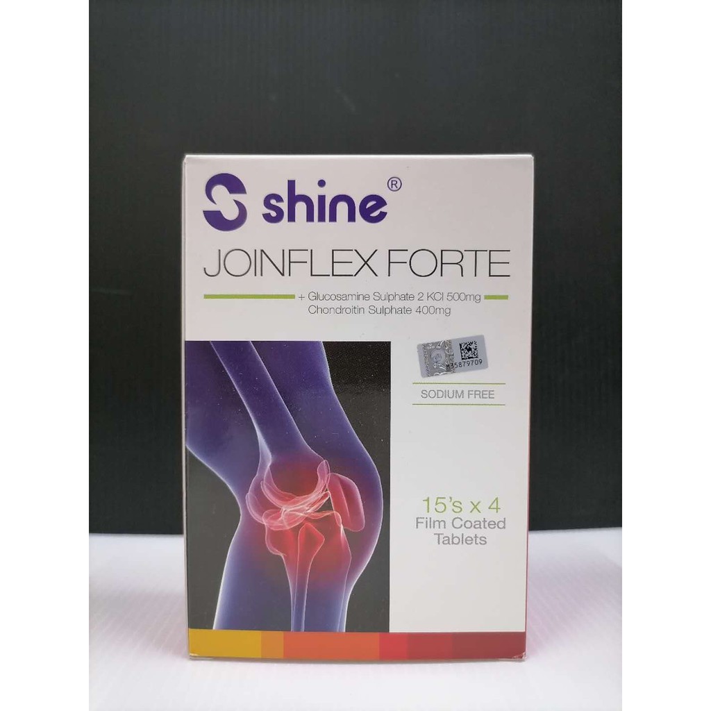 Shine Joinflex Forte 60s EXP11/25 (Glucosamine 500mg & Chondroitin ...