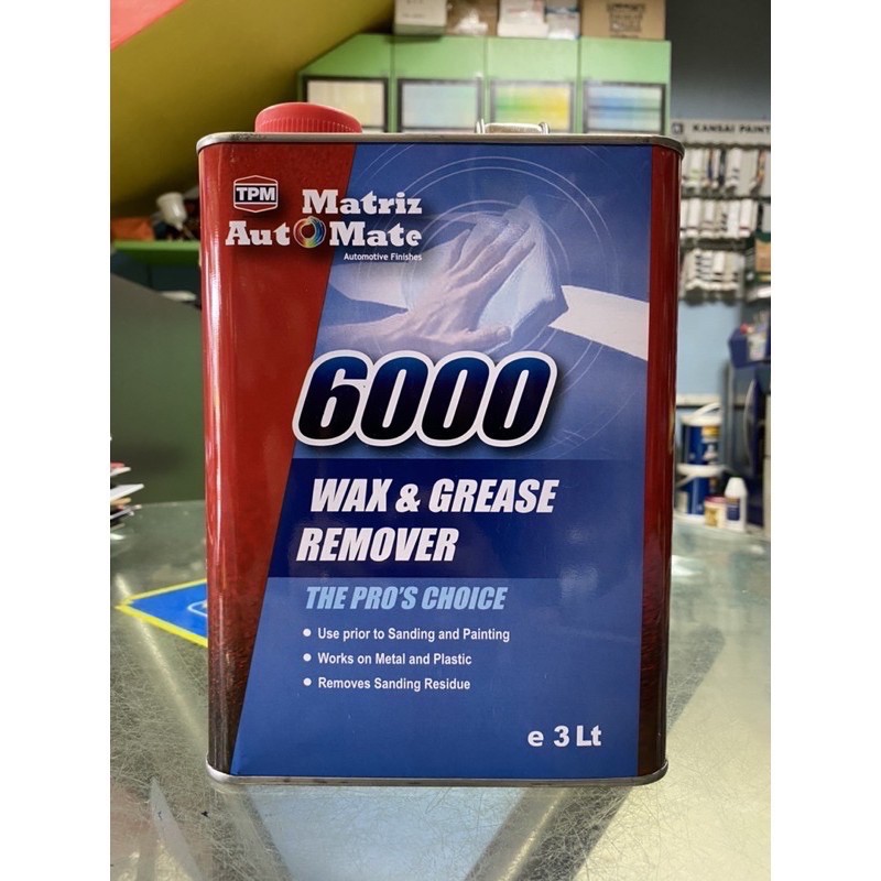 TPM 6000 Wax & Grease Remover e3Liter SOLVENT | Shopee Malaysia
