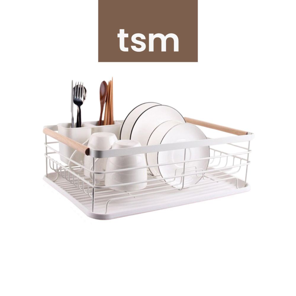 KAYU Tsm Kitchen Dish Rack Nordic Style | Minimalist Dish Rack ...