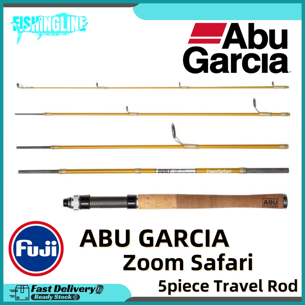 ABU GARCIA ZOOM SAFARI 5piece Fishing Travel Rod | Shopee Malaysia