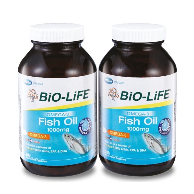 BEST.SELLER-BioLife-Omega Fish Oil 1000mg (200's) | Shopee Malaysia