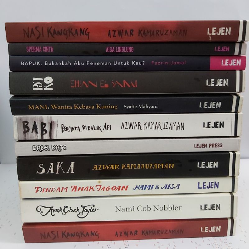 🔥[Preloved] Novel Terbitan Lejen Press yang Hangat🔥 | Shopee Malaysia