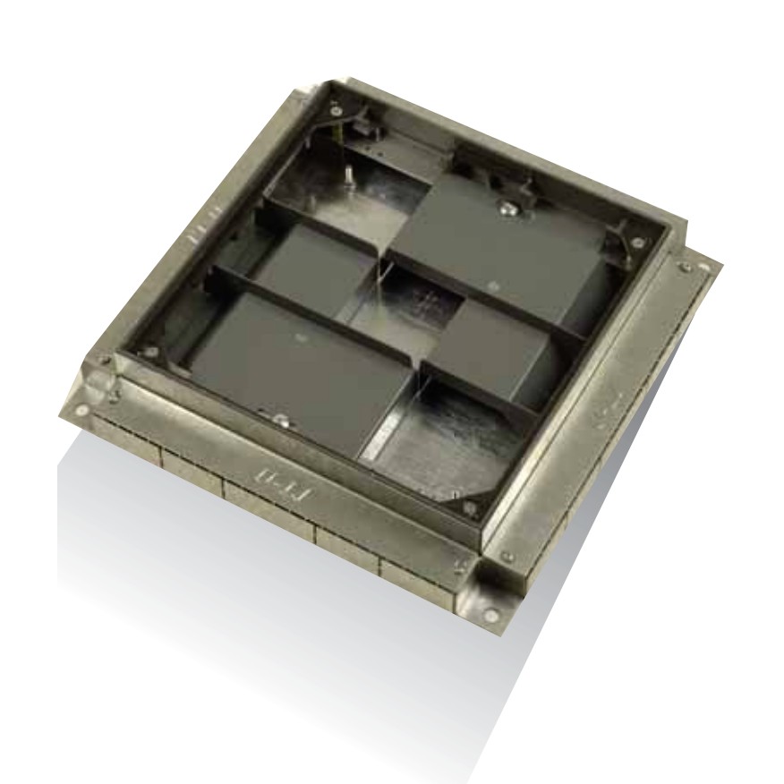 Underfloor Junction Box & Underfloor Service Box (250 X 250 X 56 - 72mm ...