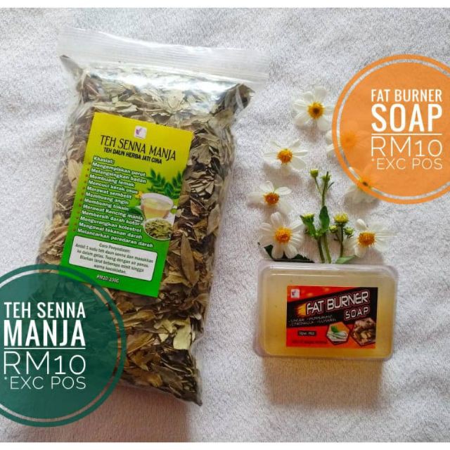 SET KURUS Teh Senna dan Sabun Pembakar lemak 🔥🎁FREE GIFT🔥 | Shopee Malaysia