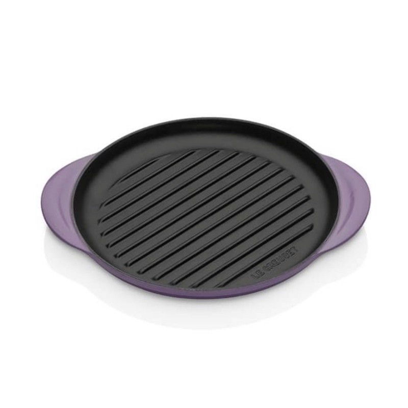 Le Creuset 25cm Round Grill Cast Iron in Ultra Violet | Shopee Malaysia