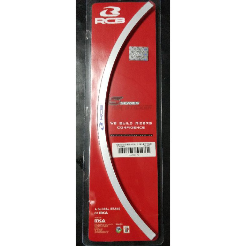 Sport Rim lining Sticker Racing Boy "RCB" (sesuai utk 2 rim 14" - 18 ...