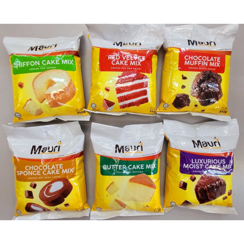 Mauri Premium Cake Mix 350gm Easy to make cake mix Chocolate Sponge ...