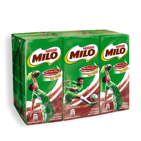 MILO UHT Activ-Go Packet Drink (200ml x 6) | Shopee Malaysia