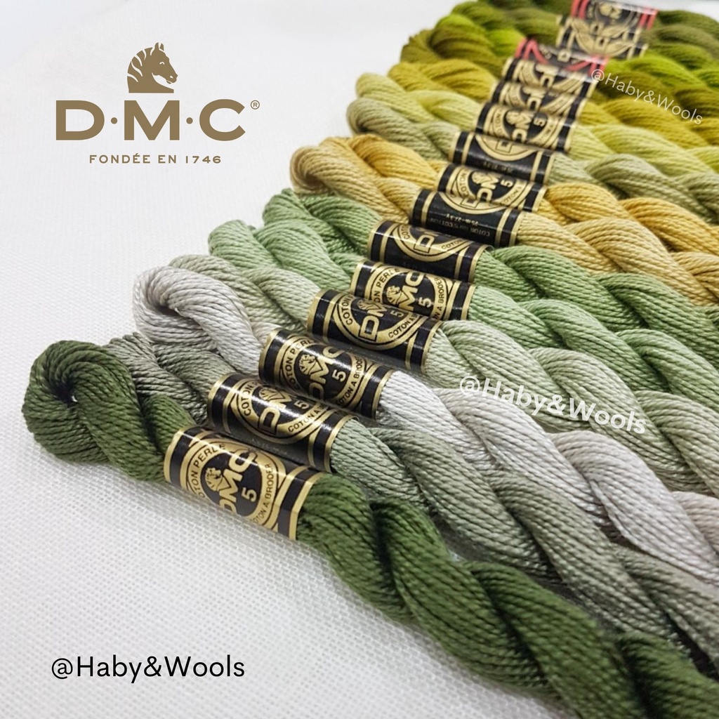 [Page 3] Art. 115/5 DMC Pearl Cotton 5 (Muted Green / Gold / Brown ...