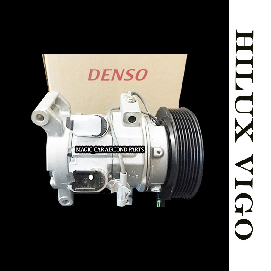 TOYOTA HILUX VIGO 2006 - 2017 YEAR 10S11C ORIGINAL DENSO COMPRESSOR ...
