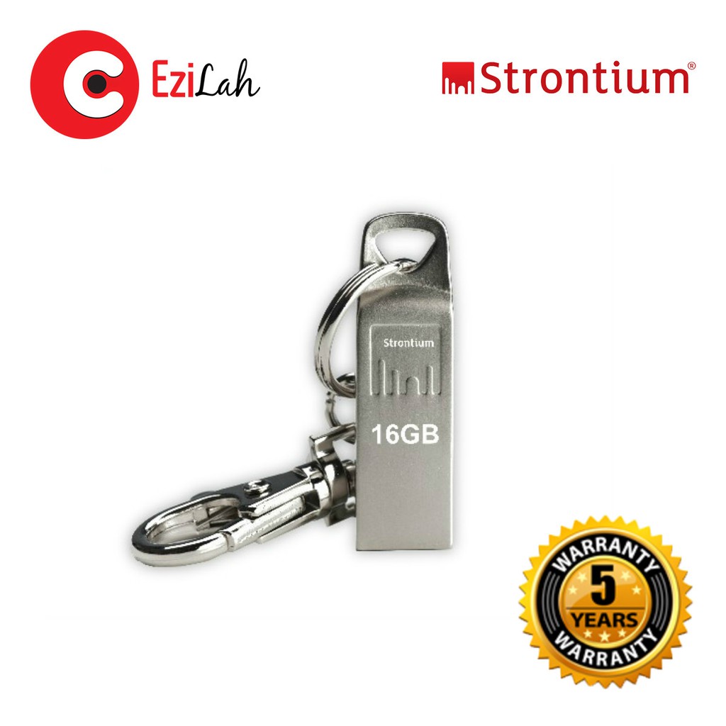 Strontium Ammo USB 2.0 Flash Drive - Silver (16GB) | Shopee Malaysia