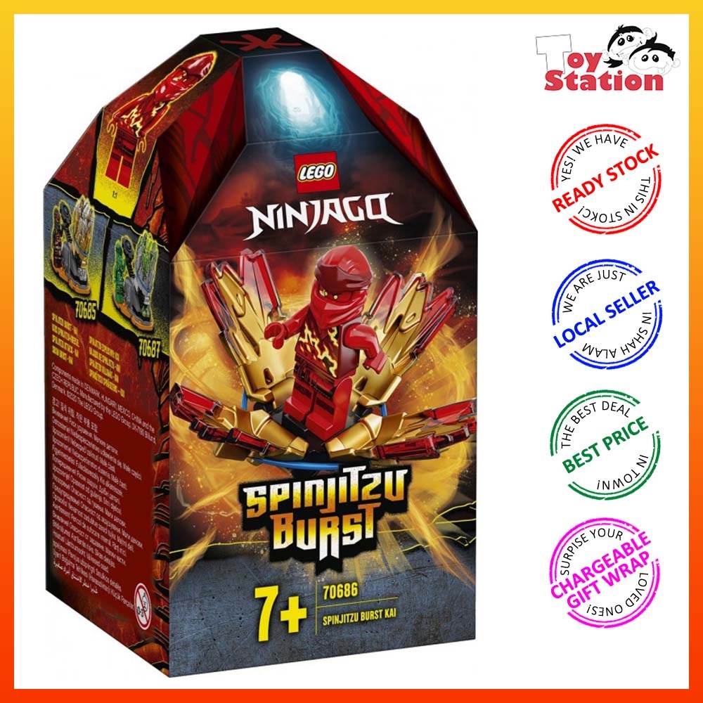 ORIGINAL LEGO NINJAGO Spinjitzu Burst - Kai 70686 | Shopee Malaysia