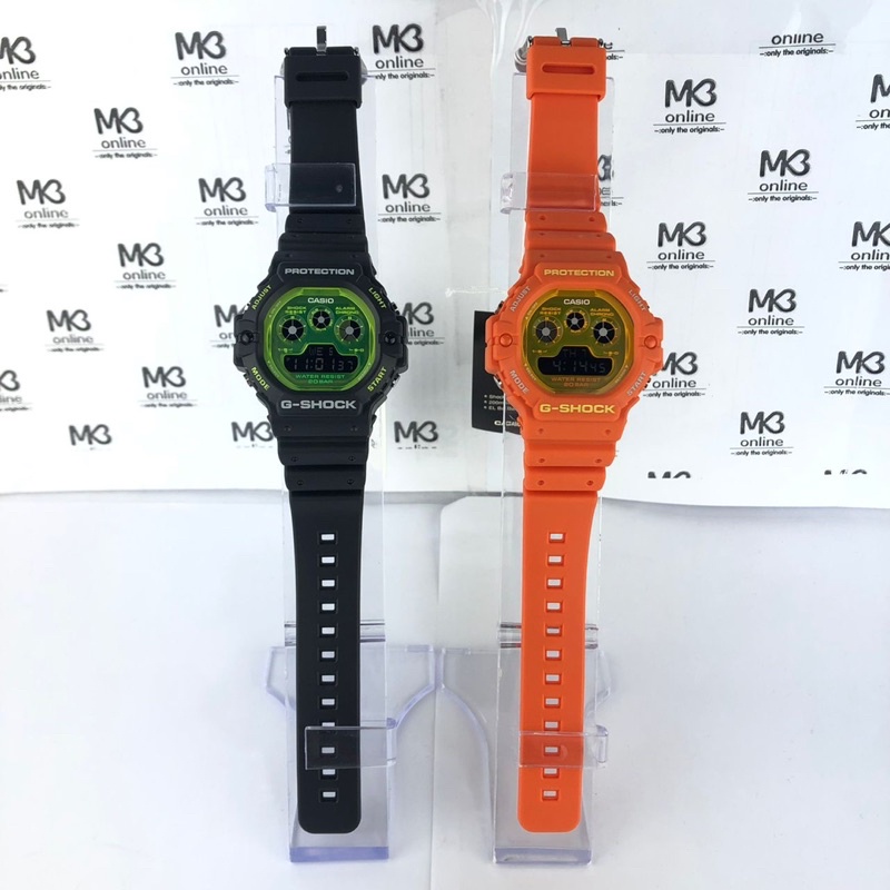 Casio G-Shock See-through Luminescent Dial DW-5900TS-1 DW-5900TS-4 ...