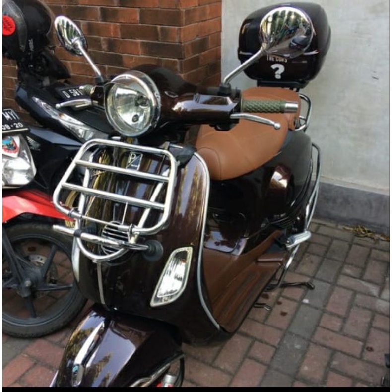 Vespa LX Lx and S125/150 Front Rack Frontrack.Vespa Front Rack ...