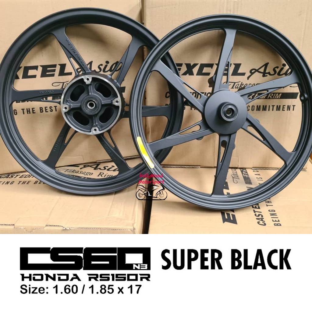 HONDA RS RS150 RSX RSX150 SPORT RIM TAKASAGO EXCEL ASIA FRONT 1.60x17 ...
