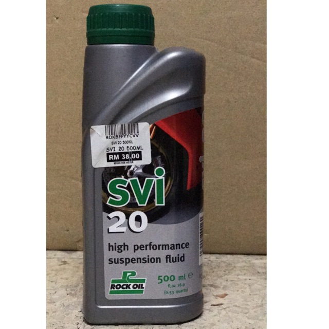 Rock Oil SVi 20 Fork Oil High Performance Suspension Fluid 500ML ...