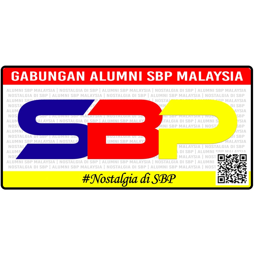 Sticker - Alumni SBP Malaysia Design v.21B | Waterproof & Weatherproof ...