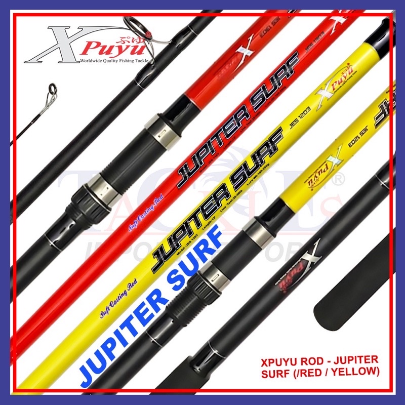 (12'ft-15'ft) Xpuyu Jupiter Surf Rod Pantai Surf Rod Joran Pancing Laut ...