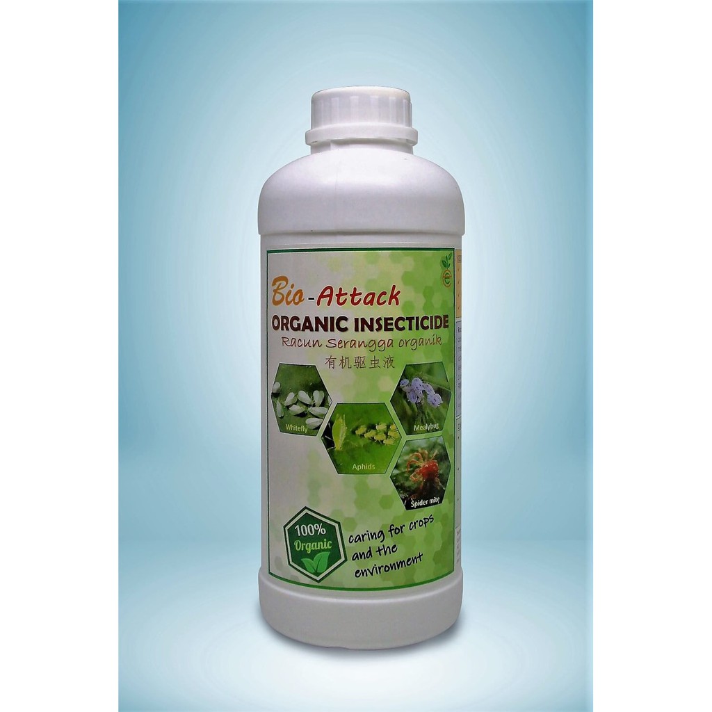 Bio-Attack Organic Insecticide/Racun Serangga Organik/有机杀虫剂 | Shopee ...
