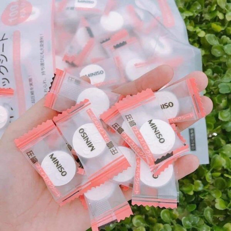 Miniso Compressed Mask (1 Tablet) | Shopee Malaysia