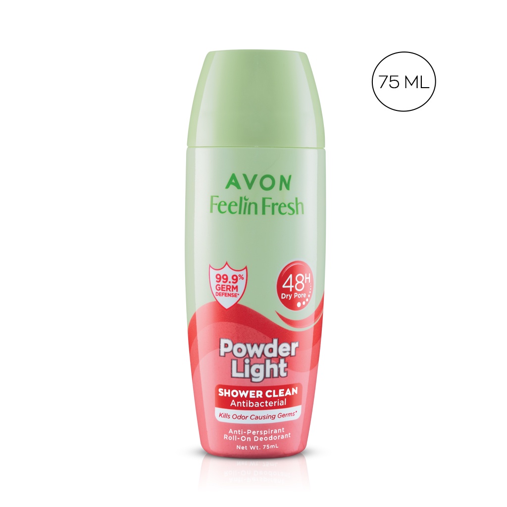 Avon Feelin Fresh Powder Light For Her Anti-Perspirant Roll-On ...