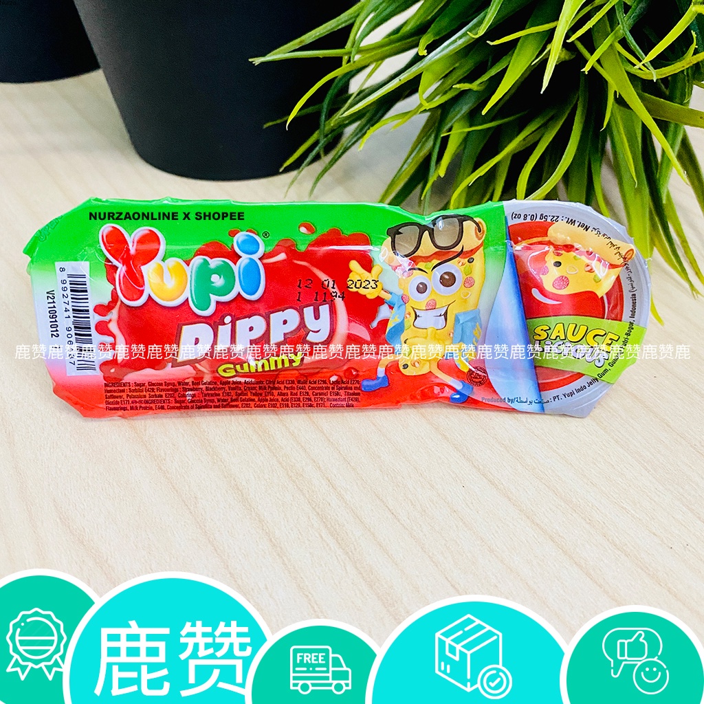 Yupi Gummy Assorted big burger frank cola dippy pizza neon stix 22.5g-32g | Shopee Malaysia
