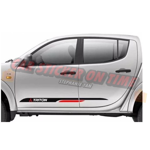 MITSUBISHI TRITON SIDE LINING CAR BODY STICKER | Shopee Malaysia