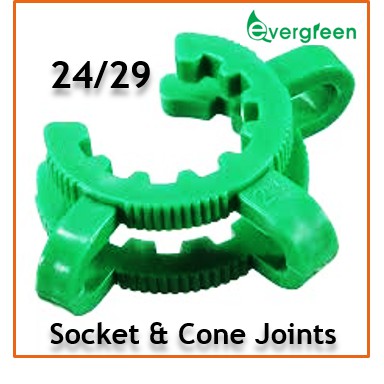Keck-clips for Conical Joints 24/29 Green | Shopee Malaysia