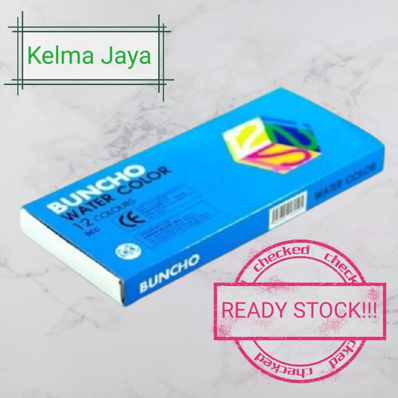 💥Ready Stock!!!💥 BUNCHO 6cc Water Colour 18 Colours / 12 colours ...