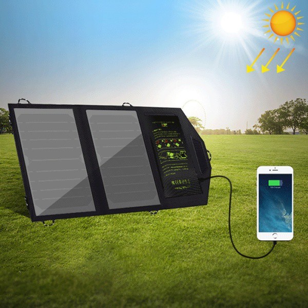 ALLPOWERS Solar Panel 10W 5V Solar Charger Portable Solar Battery ...