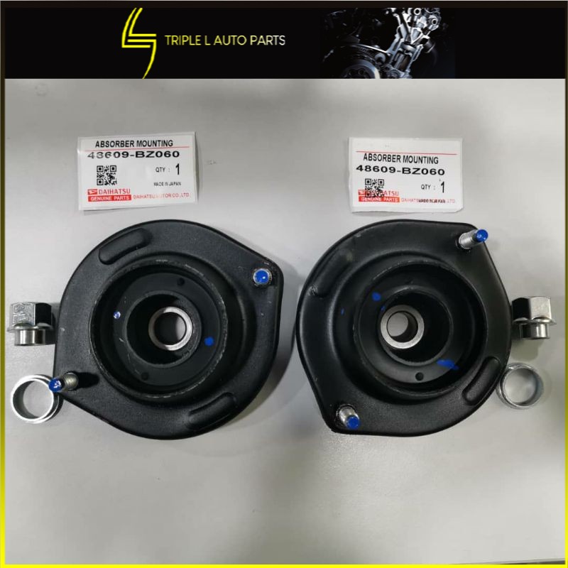 daihatsu alza absorber mounting original with bearing & cone, suitable ...