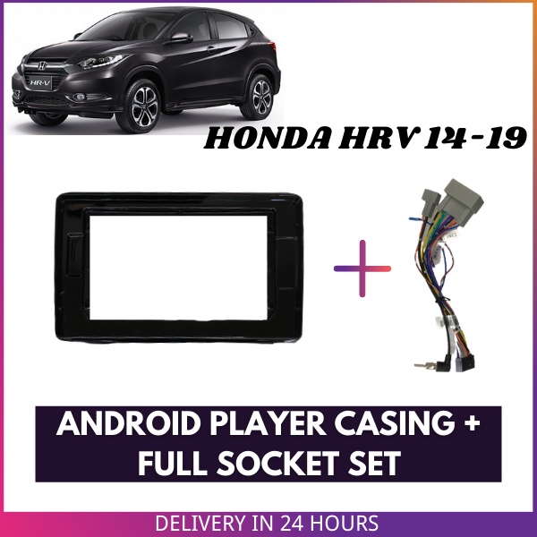 Android Player Casing 9 Honda HRV 2014-2019 (with Full Plug and Play ...