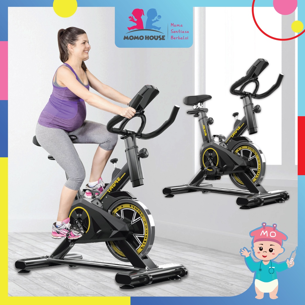 Spinning Bike Indoor Cycling Home Fitness Equipment Ultra-Quiet Sport ...