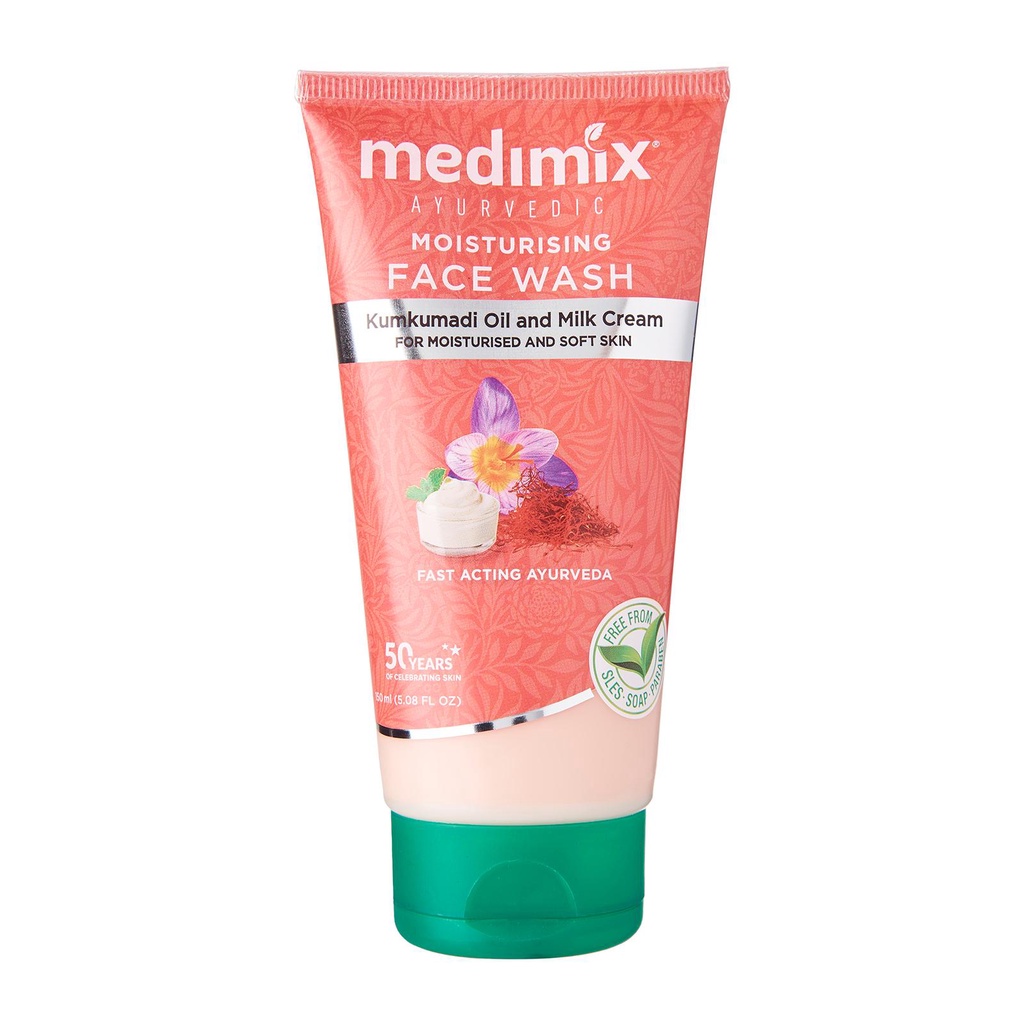 MEDIMIX AYURVEDIC MOISTURISING KUMKUMADI OIL AND MILK CREAM FOR ...