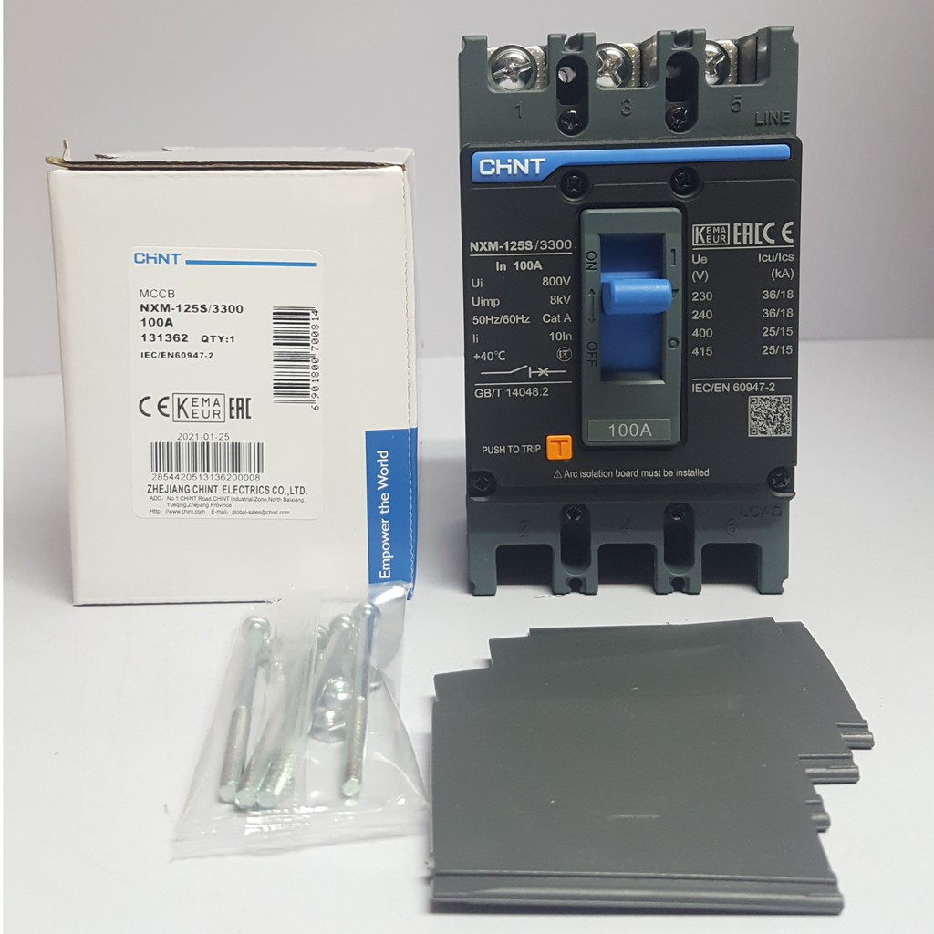 CHINT MCCB 25-250A 25ka 35ka NXM-125S NXM-160S NXM-250S 25A 32A 40A 50A 63A 80A 100A 125A 160A ...
