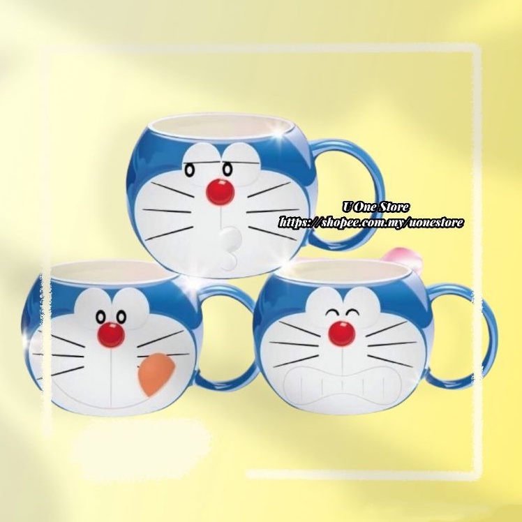 Guardian Watson's Nivea 50th Doraemon Ceramic Mug | Shopee Malaysia