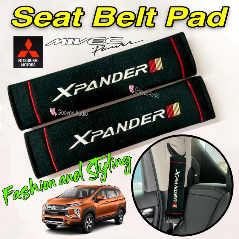 Mitsubishi Xpander Seat Belt Pad Safety Belt Pad Fashion And Styling ...