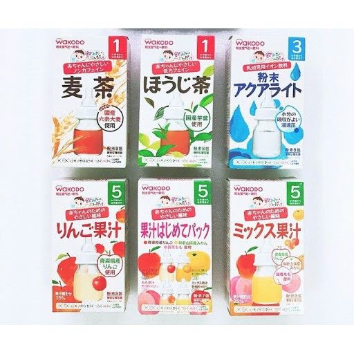 Wakodo fruit tea for babies from 5 months old (date 2024) | Shopee Malaysia