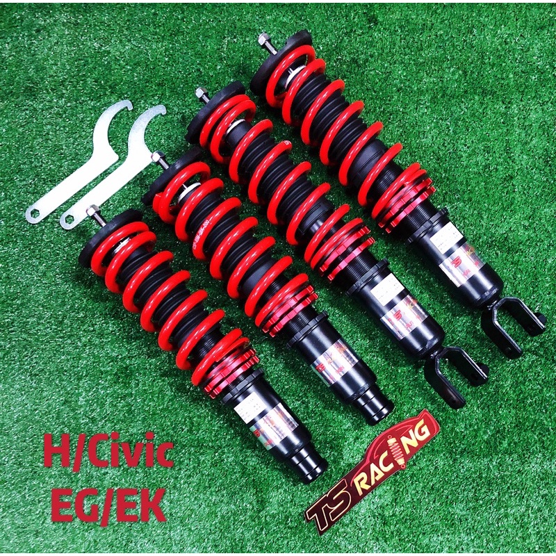 HONDA CIVIC SO4 EK TS RACING Adjustable Hi Low Bodyshift Sport Absorber ...