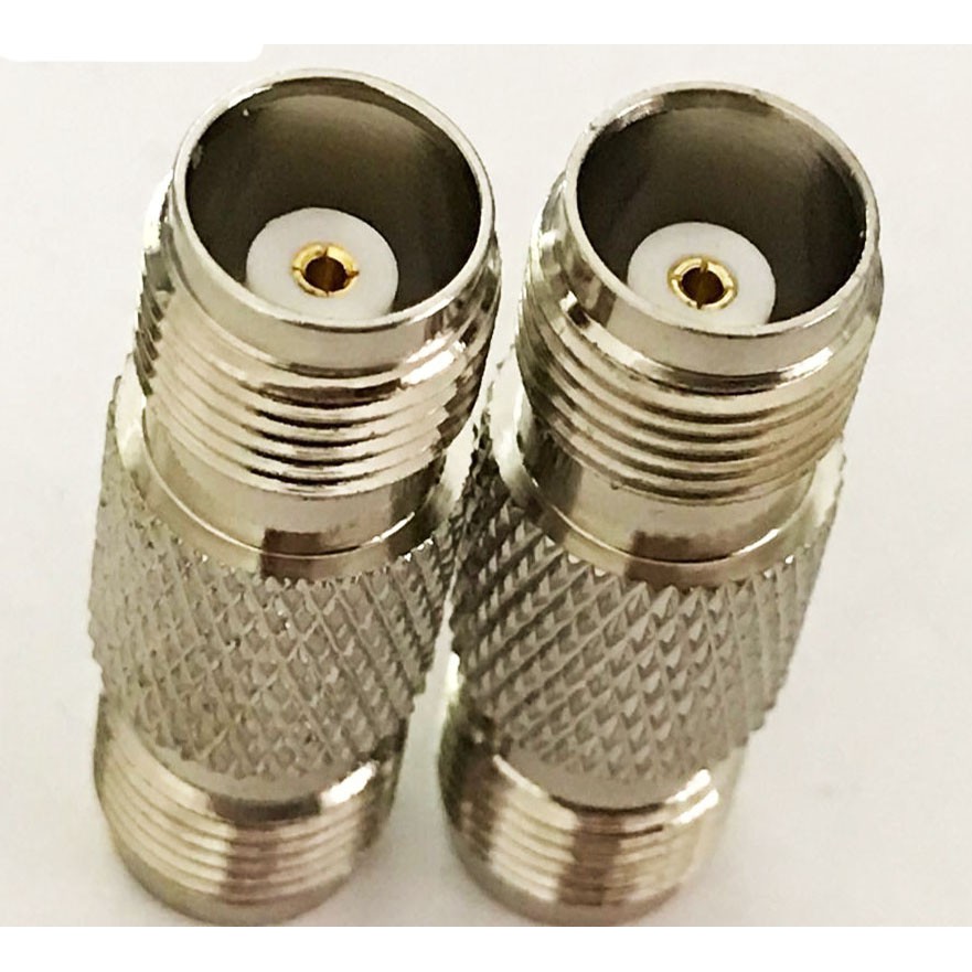 2pcs TNC Female to TNC Female Jack RF Coax Coaxial Cable Adapter ...