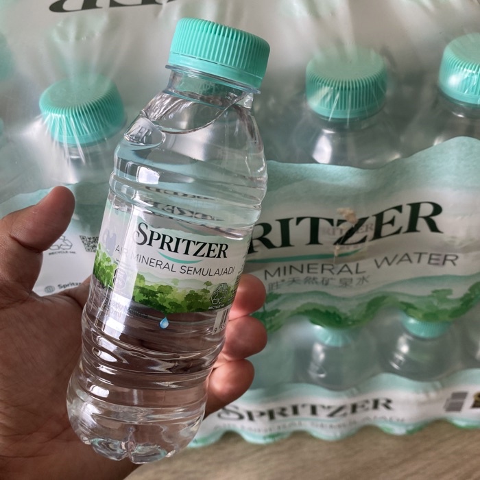 SPRITZER Mineral Water / Air Mineral 250ml 24botol(1Carton in 1 set ...