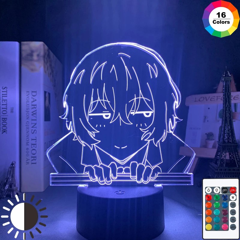 Bungo Stray Dogs Osamu Dazai Lamp for Room Decor Friend Birthday Gift ...