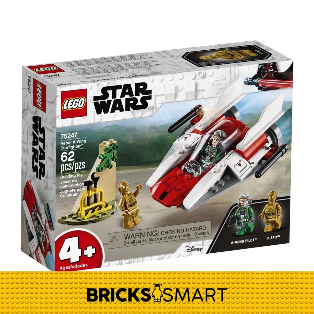 75247 LEGO Star Wars Rebel A-Wing Starfighter | Shopee Malaysia