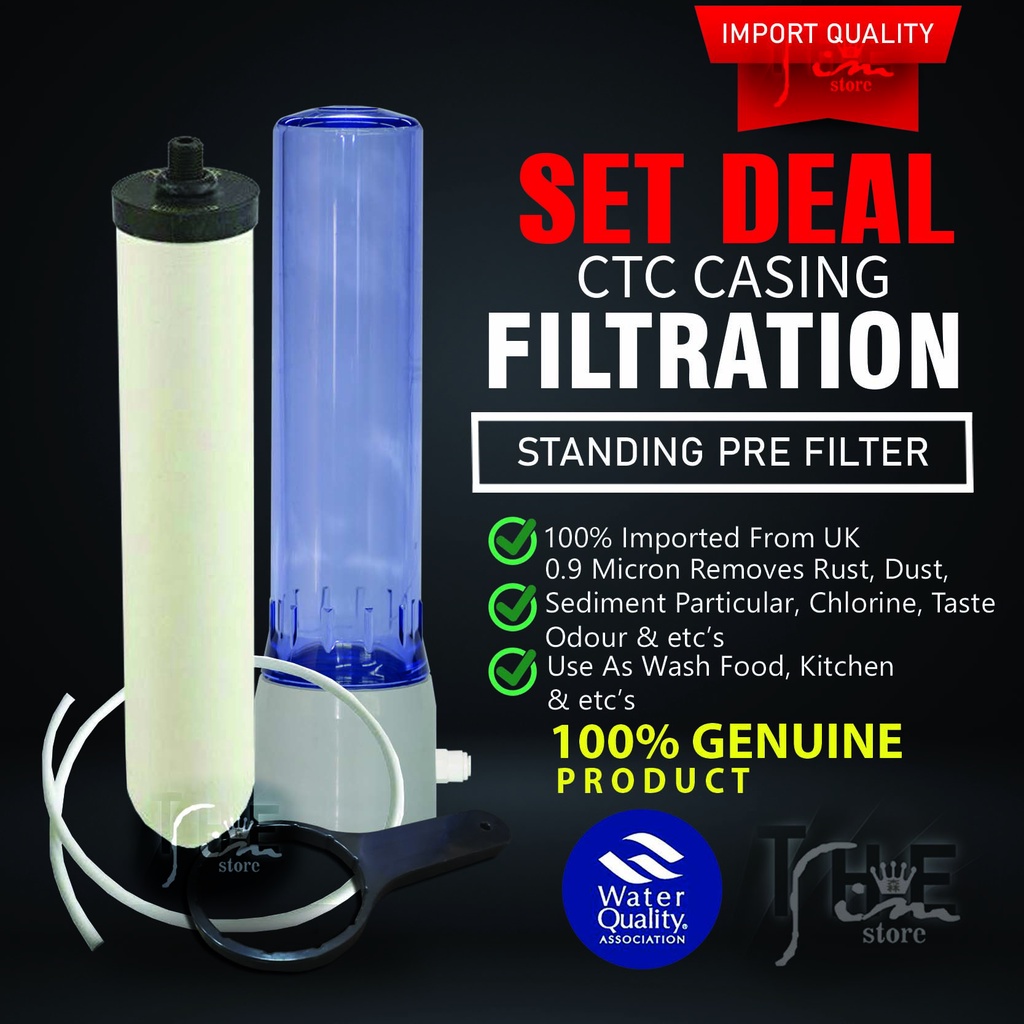 CTC 3000 CTC Water Filter Housing / CTC Casing With Connectors ...