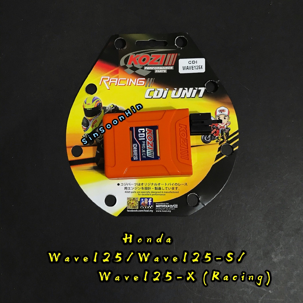 Honda Wave125 / Wave125S / Wave125X Racing Cdi Unit - KOZI | Shopee ...