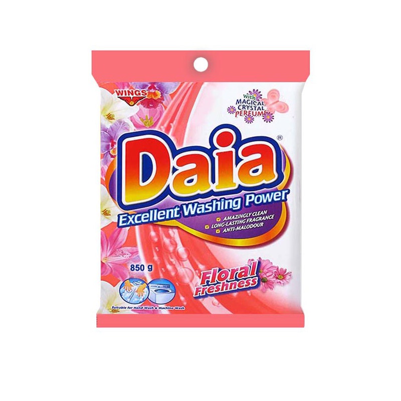 Daia Powder Detergent 750g Floral Parfum (Pink) | Shopee Malaysia