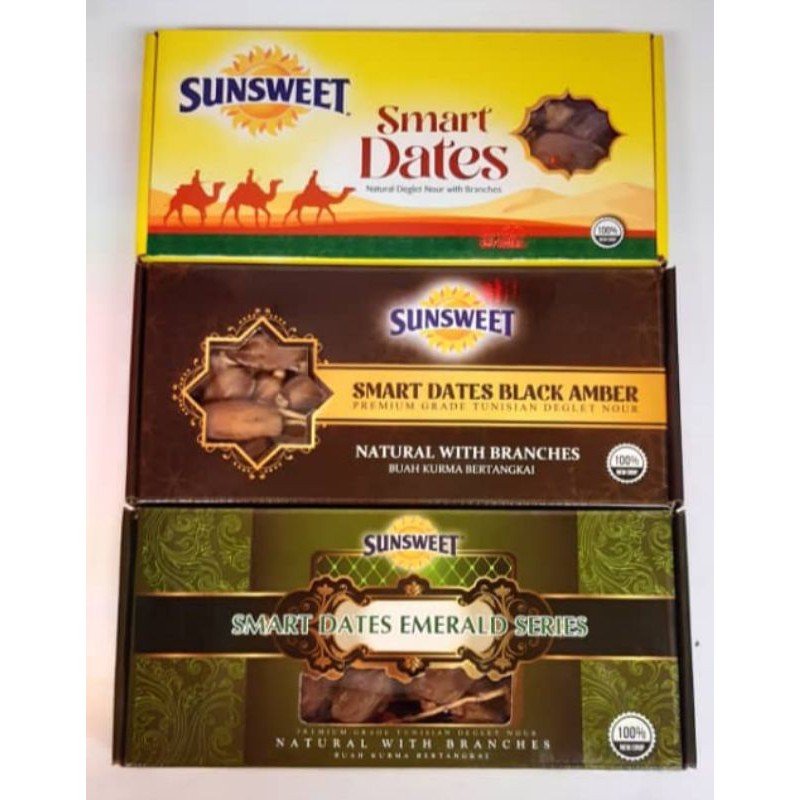 Sunsweet Smart Dates Buah Kurma 400g | Shopee Malaysia