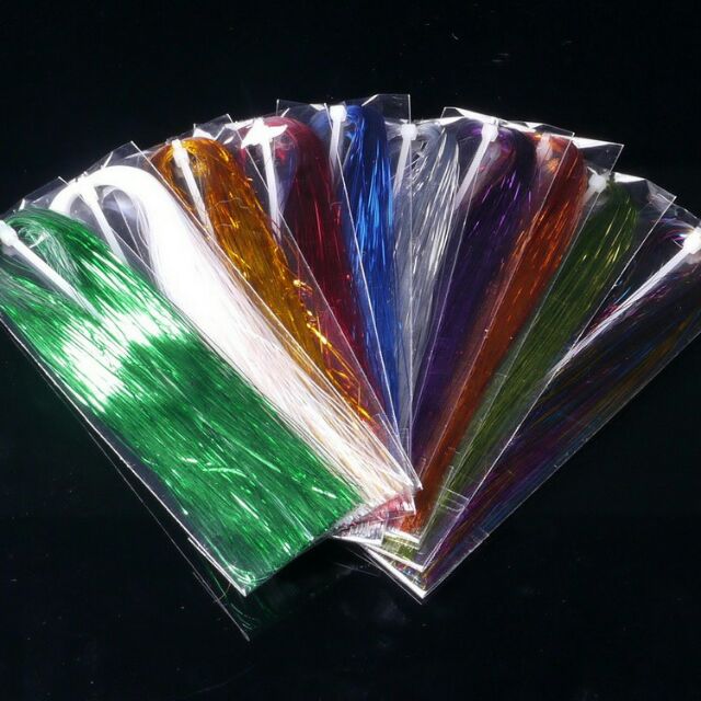 🔥🔥New Fly tying rambu ramba🔥 colour laser uv fishing bright flashing ...